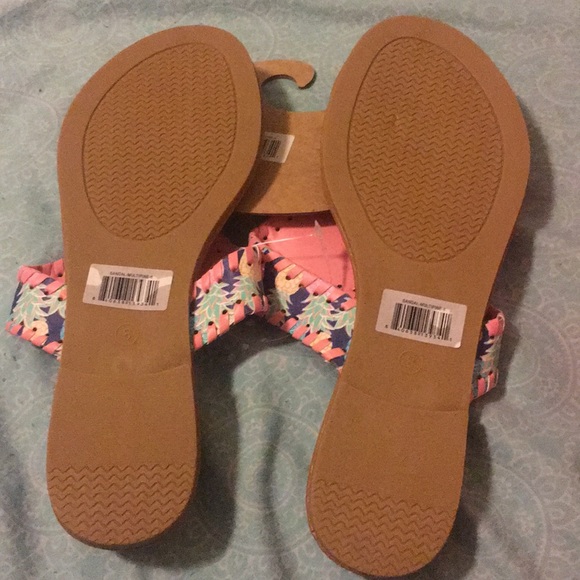 Simply Southern | Shoes | New Simply Southern Pineapple Sandals Size 8 ...